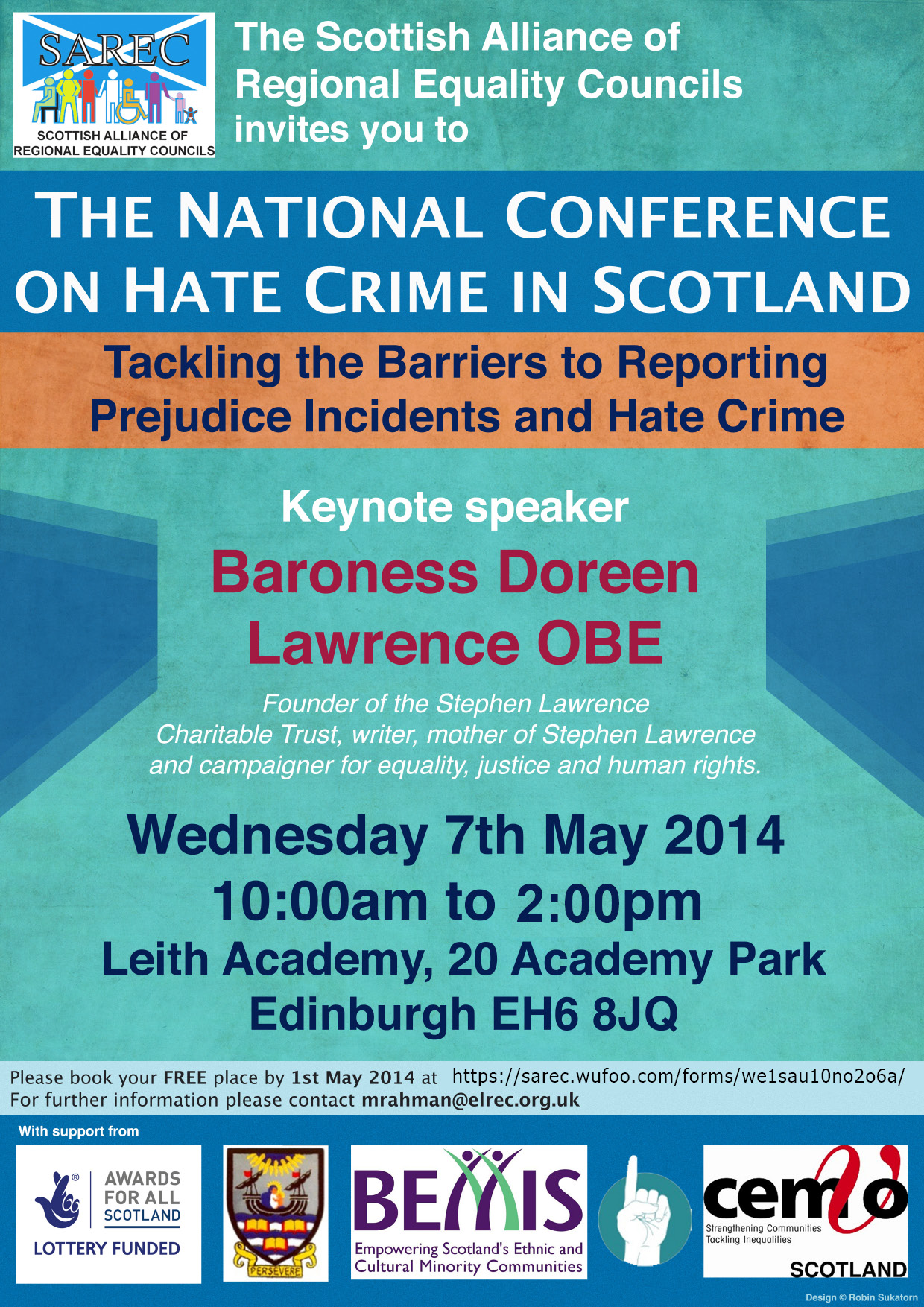 SAREC invites you! | Leith Central Community Council