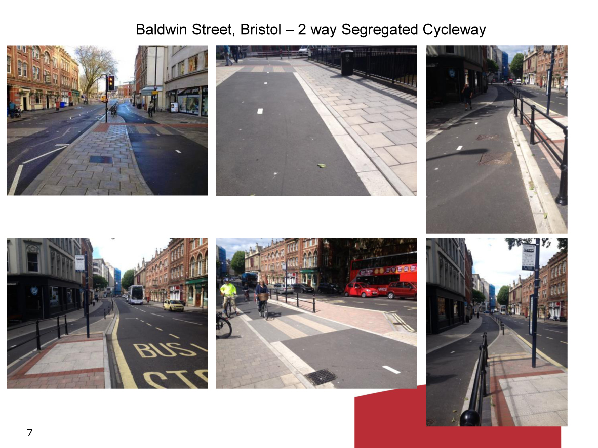 Roseburn to Leith Walk cycle path – maps and streetscape examples ...