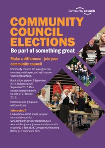 Community Council elections: forms and posters | Leith Central ...