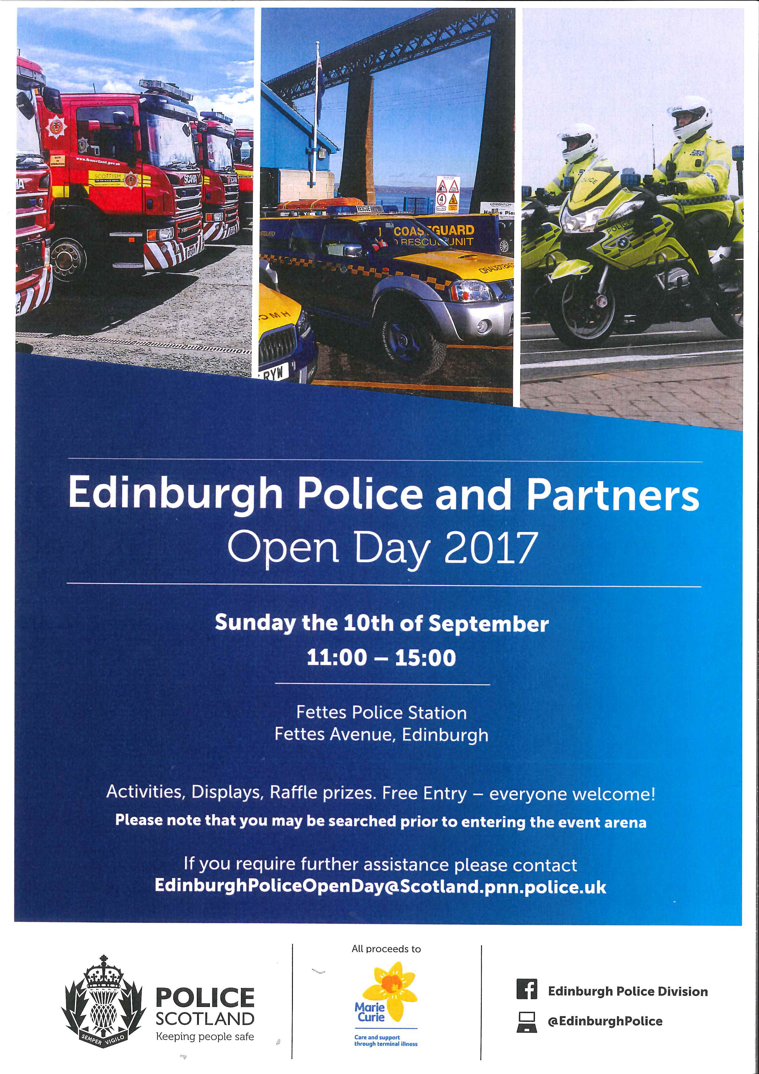 Marie Curie at Fettes Police Station | Leith Central Community Council